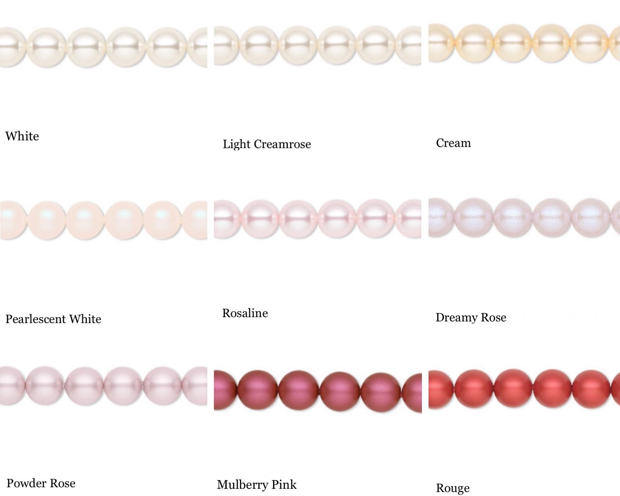 Color Charts – Your Custom Rosary